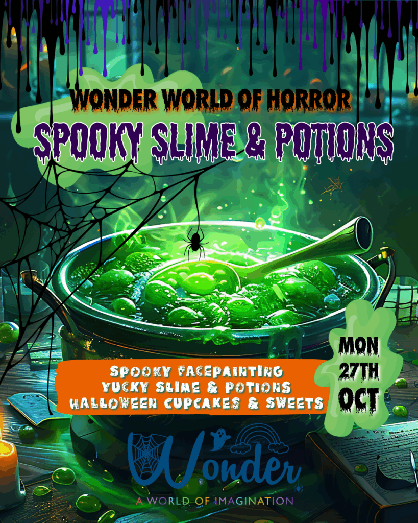 Spooky Slime Making & Facepainting- Halloween Half Term - Wonder